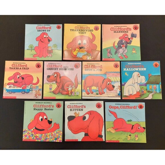 Scholastics | Other | Vintage Clifford Children Kids Story Book By ...